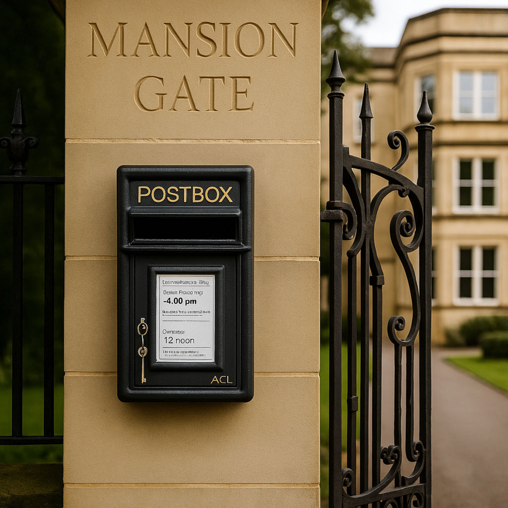 Wall Mounted Post Box Classic Cast iron Large Letter Box – Assorted ...